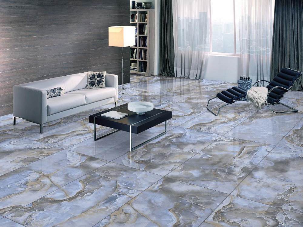 Керамогранит Primovera Honey Onyx Blue PR213 120*60 см в Красноярске